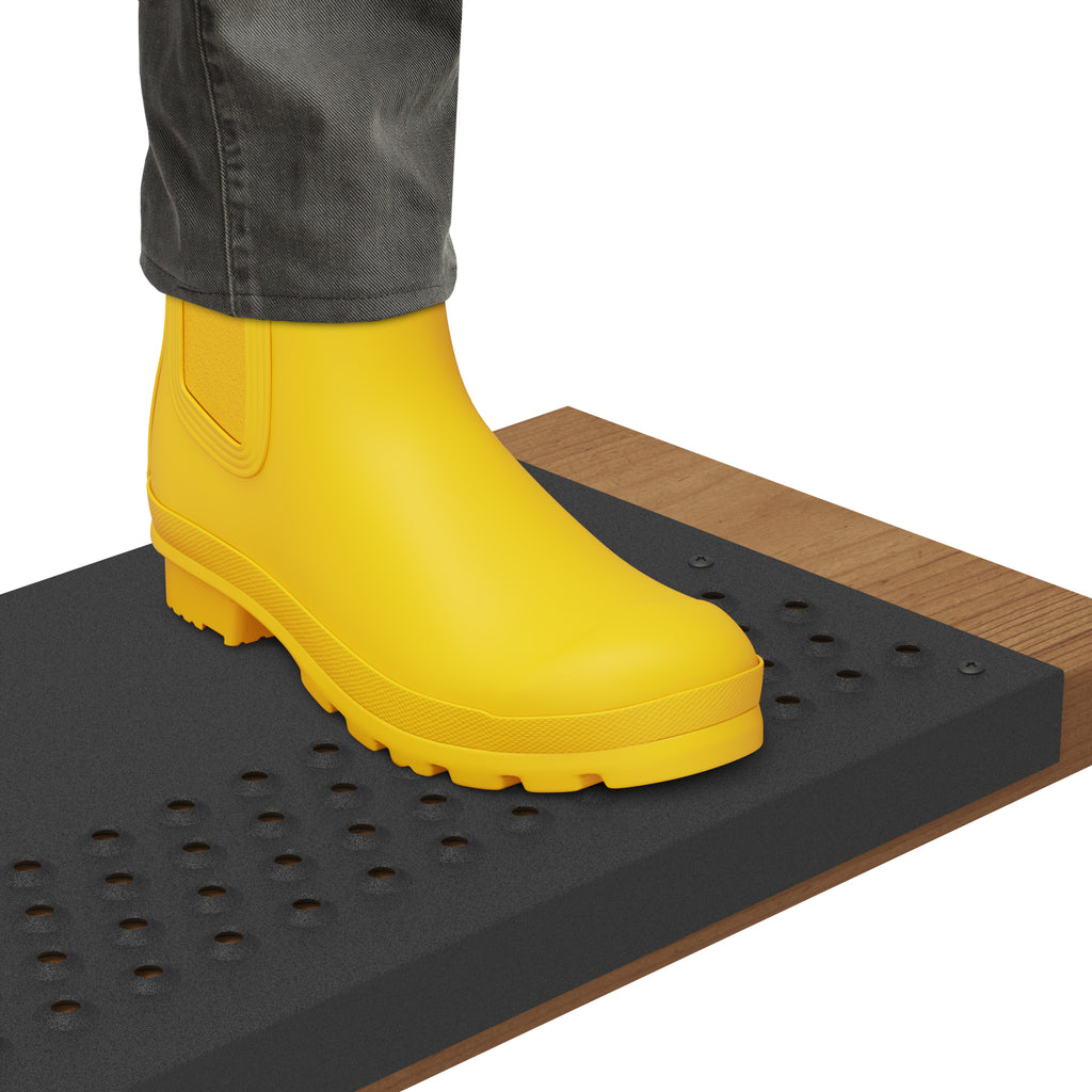 STEADY-STEP Anti-Slip Aluminum Stair Tread Cover for Outdoor Stairs